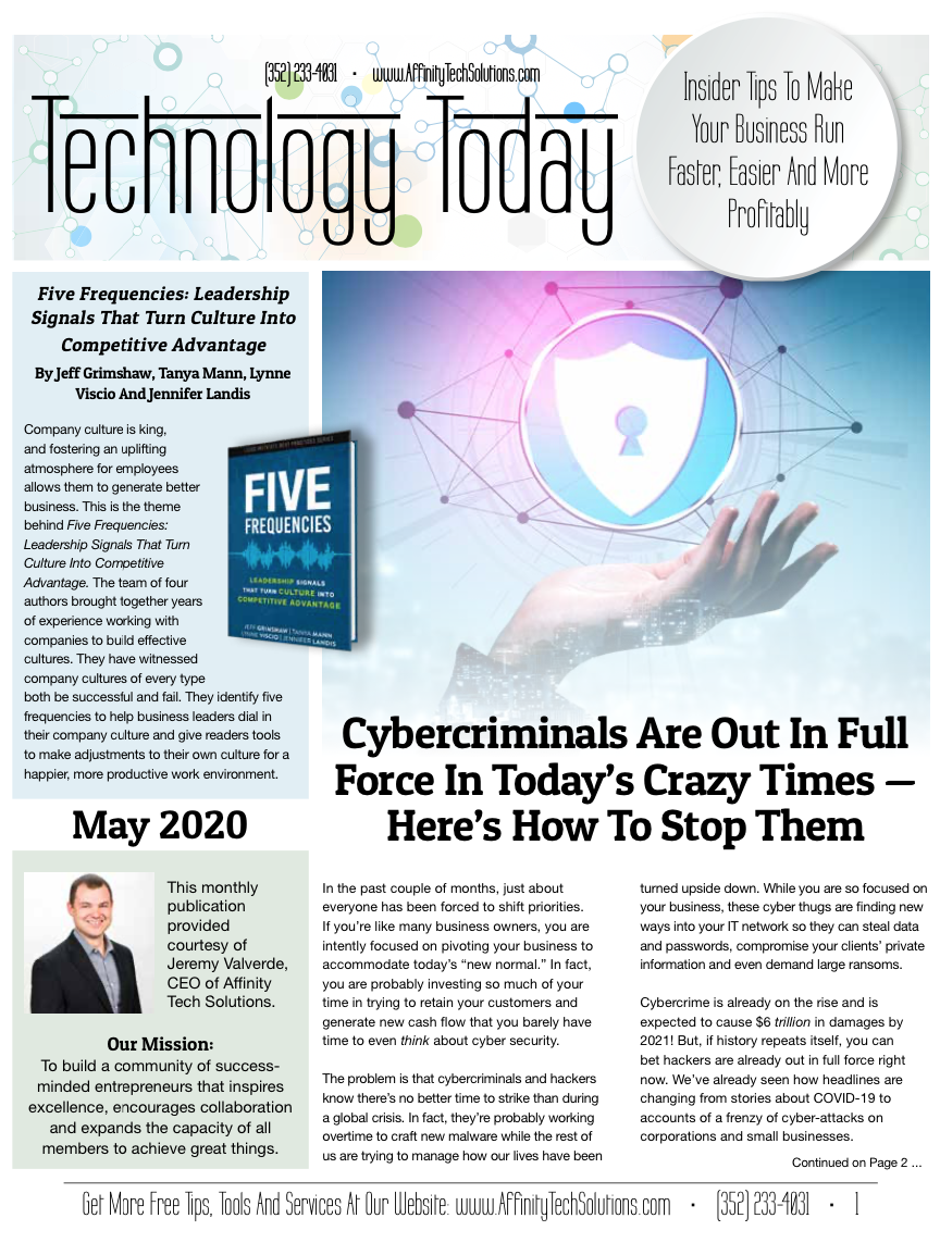 Publications | Affinity Tech Solutions, LLC